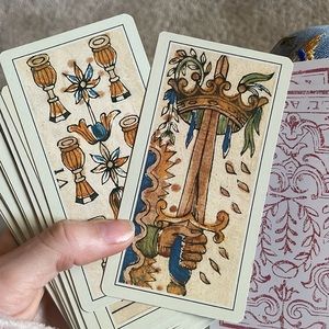 Vintage | Games | Ancient Tarot Deck Antichi Tarocchi Bolognesi Print ...